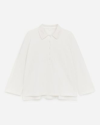 Arket Pikee-Poloshirt -Wei&szlig;