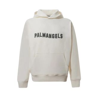Palm Angels Classic Logo Hoodie - - Sweatshirts & Hoodies - Herren - Wei&szlig; - XL