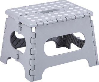 Generic Tragbarer Klapphocker - verdickter Sitz, kompaktes Tragedesign, stabile Trittst&uuml;tze | Praktischer Hausgebrauch, der den einfachen Zugang zum Badezimme