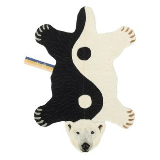 Doing Goods Tapis en laine Ours polaire Doing Goods