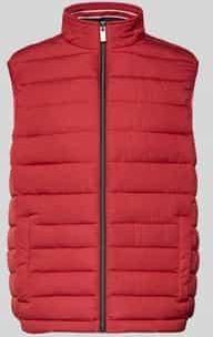Christian Berg Steppweste mit Stehkragen