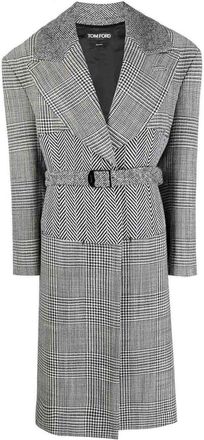 Tom Ford Kurzer Mantel - Schwarz