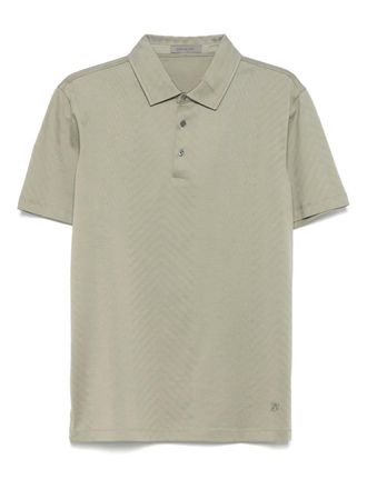 Corneliani polo en jersey - Gris
