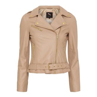 BTF-CPH Biker Jacket - - Jackets - Damen - Beige - L