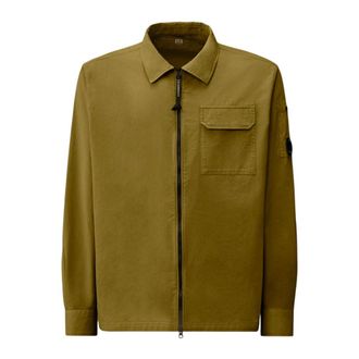C.P. Company C.p. Company, Homme, Vestes, Vert, Taille: XL Colletto classico Jacket