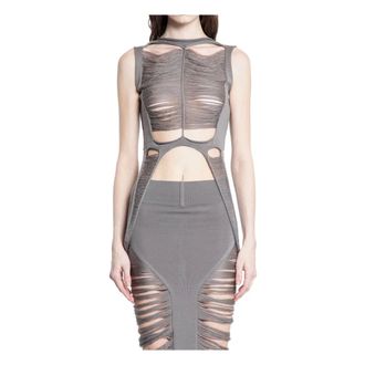 Rick Owens Femme, Pulls, Gris, Taille: 38 FR Tanja T