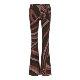 Pucci Iride Print Lurex Hose - - Jeans - Damen - Mehrfarbig - XS