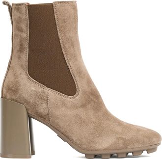 Hogan Femme, Chaussures, Beige, Taille: 40 EU Bottines Beige pour Femmes