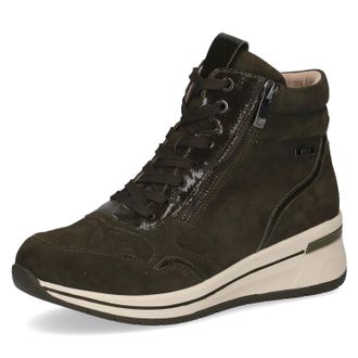 Caprice Damen 9-26103-45 Mode-Stiefel, Khaki Comb, 38 EU Weit