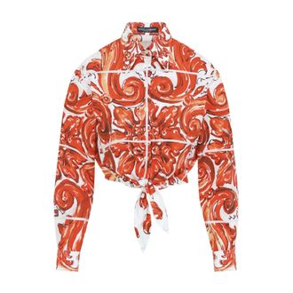 Dolce & Gabbana Damen, Blusen & Hemden, Mehrfarbig, XSGr&ouml;&szlig;e
