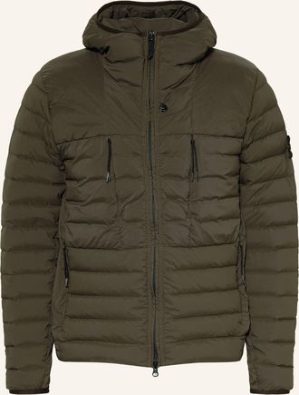 Stone Island Lightweight-Daunenjacke braun