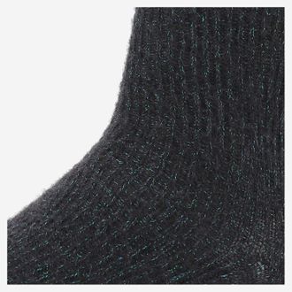 ANT45 Womens Mohair Blend Copenhagen Socks Black