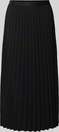 s.Oliver Black Label Fließender Plissee-Rock mit Viskose-Futter