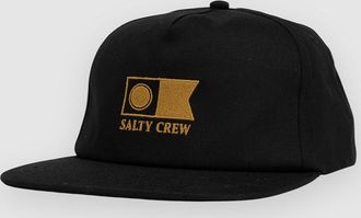 Salty Crew Flagship Snapback Cap black