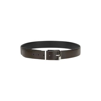 Ermenegildo Zegna Ceinture en cuir r&eacute;versible - Homme - Accessoires - Brun - Taille: 90 CM