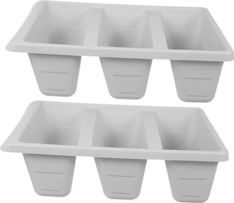 Cabilock 2st&uuml;cke Kunststoff Schuhablage Wiederverwendbare Schuhregal Unterst&uuml;tzung Hausschuhregal Schuhorganizer