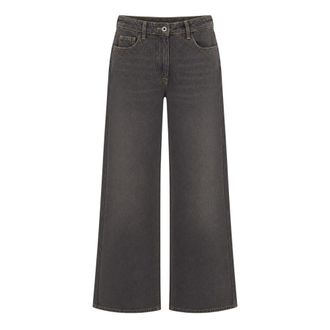 Patrizia Pepe Jean large - Femme - Jeans - Brun - Taille: W28