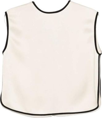 Forte_Forte Femme, Tops, Blanc, Taille: 36 FR My Top Beurre