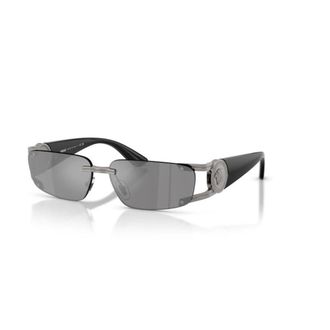 Versace Homme, Accessoires, Gris, Taille: 59 MM Ve2291 Lunettes de soleil