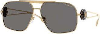 Versace Homme, Accessoires, Jaune, Taille: 62 MM Ve2269 Lunettes de soleil