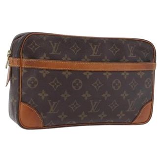 Louis Vuitton Pre-owned Vintage Monogram Clutch Bag - - Pre-owned - Damen - Braun - ONE SIZE