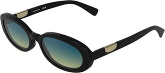 Longchamp Femme, Accessoires, Noir, Taille: 54 MM Lo795S 001 Lunettes de soleil ovales