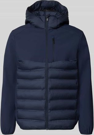 Tom Tailor Denim Regular Fit Steppjacke mit abnehmbarer Kapuze