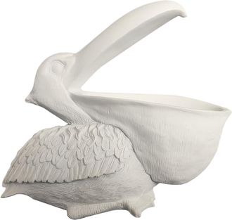 DOITOOL Multifunktionale Vogel Statue aus Kunstharz als Schlüsselhalter und Schmuck Organizer Kreative Wohn Schreibtischdekoration für Flur Wohnzimmer und Bür