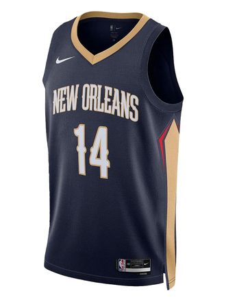 Nike d&eacute;bardeur NBA New Orleans Pelicans Ingram 14 Swingman - Bleu