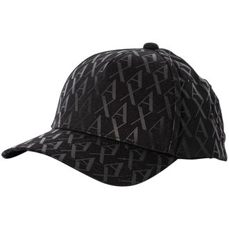 A|X Armani Exchange Casquette de baseball tiss&eacute;e avec imprim&eacute; int&eacute;gral