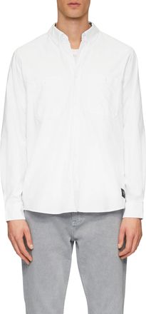 s.Oliver Regular Fit: Baumwollhemd mit Button-Down-Kragen