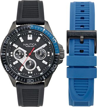 Nautica Uhr Windrose