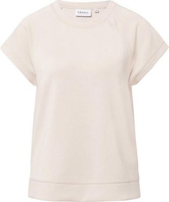 Comma Sweatshirt Sweatshirt Sweatshirt mit Raglan&auml;rmeln und Seitenschlitzen