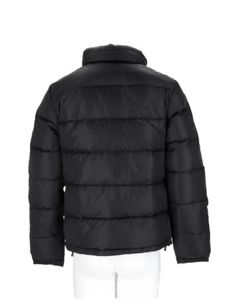 Aspesi Detachable Hood Down Jacket - Black