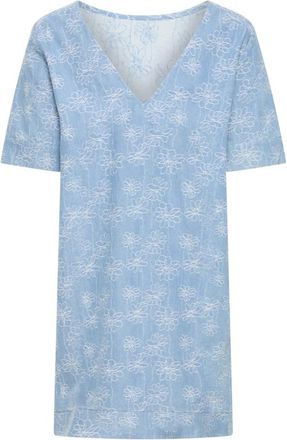 Ichi Ichi, Femme, Robes, Bleu, Taille: 36 FR Short Robes