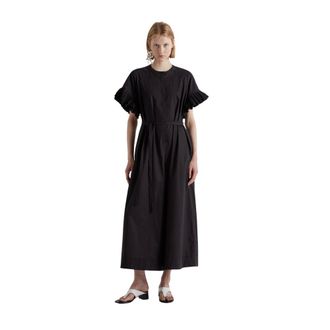 Meimeij Femme, Robes, Noir, Taille: 34 FR M6Ea39100 Pantalons