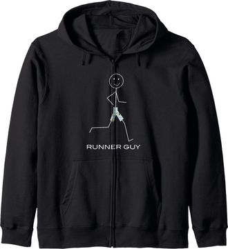 Whyitsme Design Lustiger Herren-Laufjogger, Jungenl&auml;ufer Kapuzenjacke