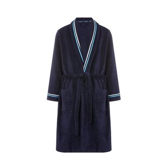 HOM Peignoir mi-long en tissu &eacute;ponge