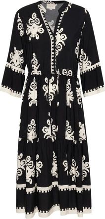 Cream CRKoren Dress - Femme - Robes - Noir - Taille: 38/40 FR