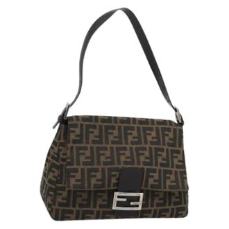 Fendi Pre-owned Zucca Canvas Shoulder Bag - - Pre-owned - Damen - Braun - ONE SIZE