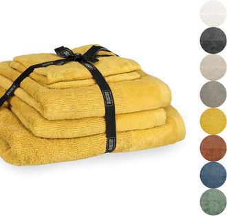 Sch&ouml;ner Wohnen Kollektion SCH&Ouml;NER WOHNEN Handtuch Set SENSE - 1 St&uuml;ck 50x100 cm, Gelb