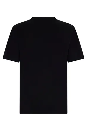 HUGO BOSS Mens T-Shirt With Print Green Cotton T-Shirts And Polos