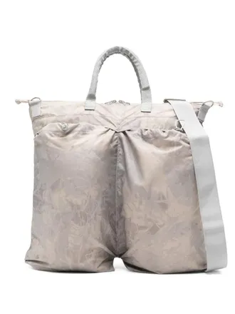 OAMC Helmet Tote Bag mit Henkelmuster - Nude