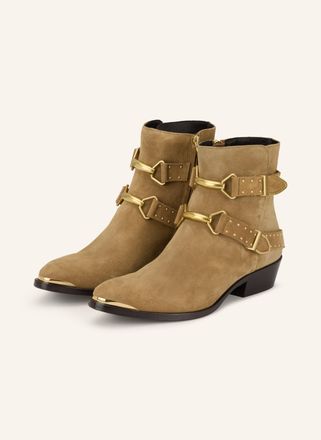 Isabel Marant Isabel Marant Stiefeletten Zalya Mit Nieten beige