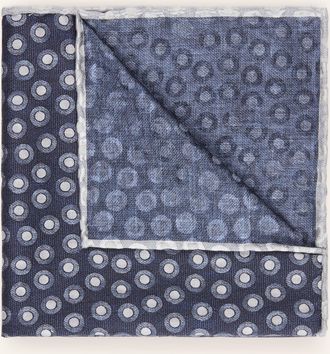 Brunello Cucinelli Brunello Cucinelli Einstecktuch blau