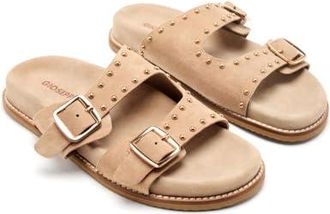 Gioseppo Femme Stella Sandale Plate, Beige, 41 EU