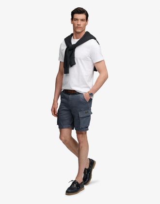 Superdry Core - Cargo-Shorts in Magma-Schiefergrau