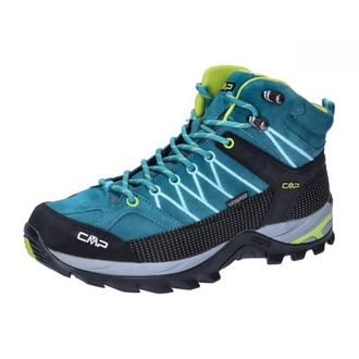 F.lli Campagnolo Femme Rigel Mid WMN Trekking Shoes WP Chaussure de Trail, Teal Acide, 38 EU