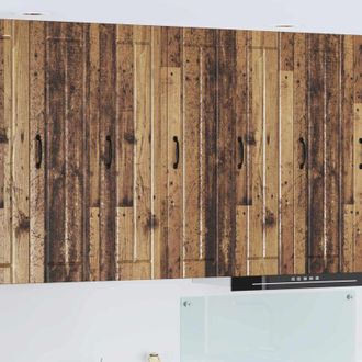 vidaXL vidaXL Armoire de cuisine Lucca Bois ancien 30 x 31 x 100 cm