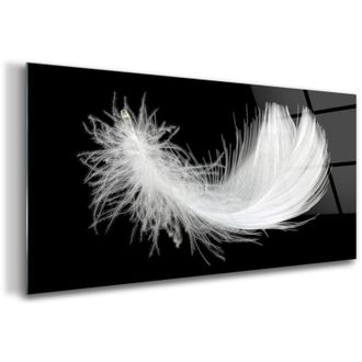 Tulup Tableau sur verre - 100 x 50 cm - Tableau mural d&eacute;coratif - Verre D&eacute;corative - Art Moderne
